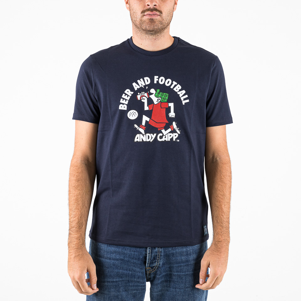 T-shirts Andy Capp Beer & Football T-Shirt | The Firm shop