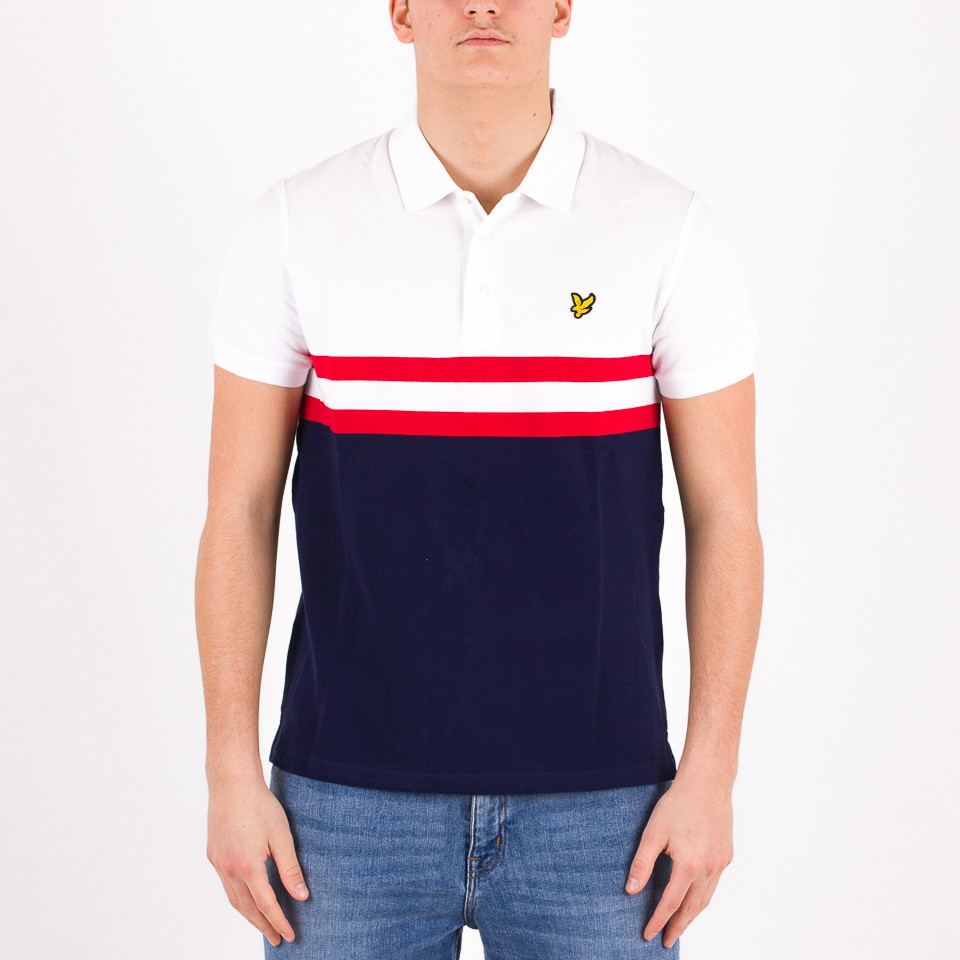 Polo Lyle & Scott Yoke Stripe Polo Shirt | The Firm shop
